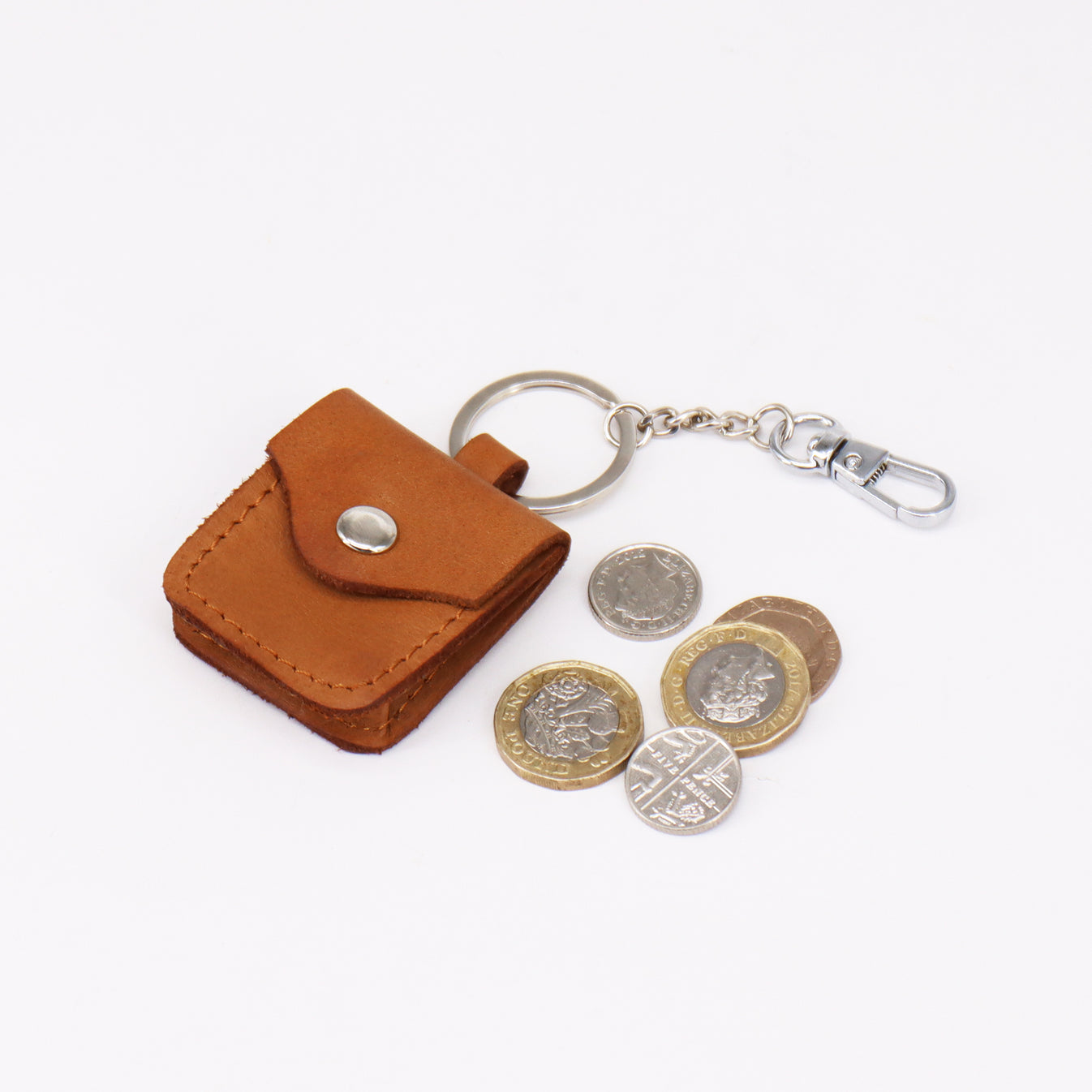 Leather Coin Purse Keychain Leather Coin Case – JoyToken
