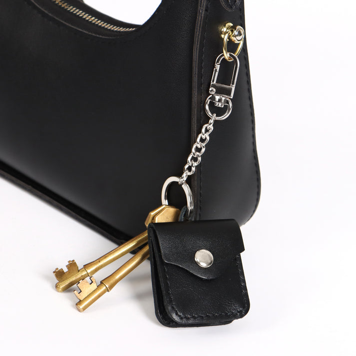 Leather Coin Purse Keychain Leather Coin Case – JoyToken