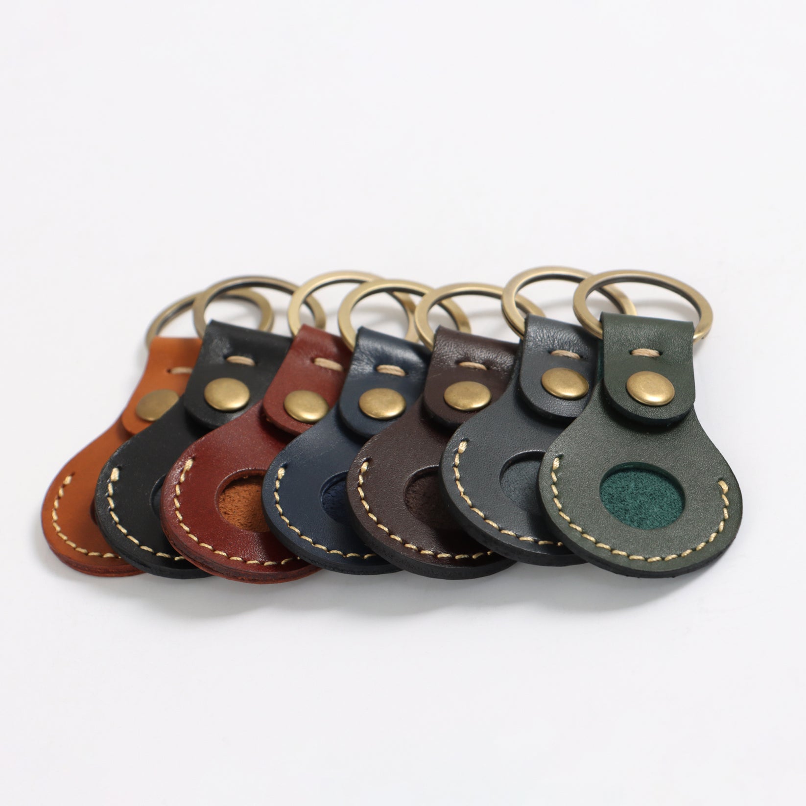 Custom Coin Holder Leather Key Ring – JoyToken